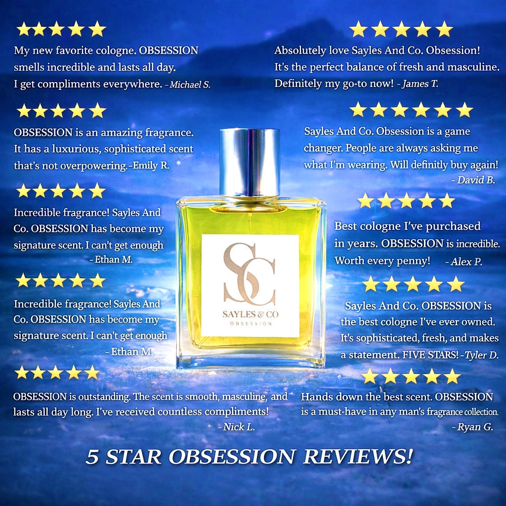 100ml Sayles & Co. OBSESSION Spray – Sayles & Co. Fragrances